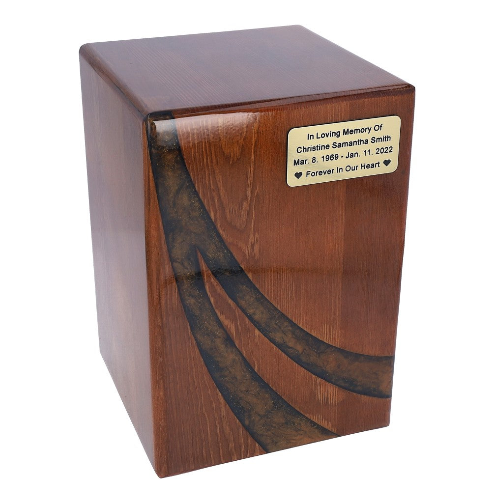 Funeral Urn with Tree on The Front - Unique Cremation Urns (ART19 ...
